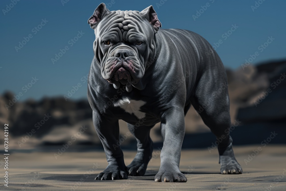 Muscular Blueline American Bully Xl. Сoncept Powerlifting, Bully Breed ...