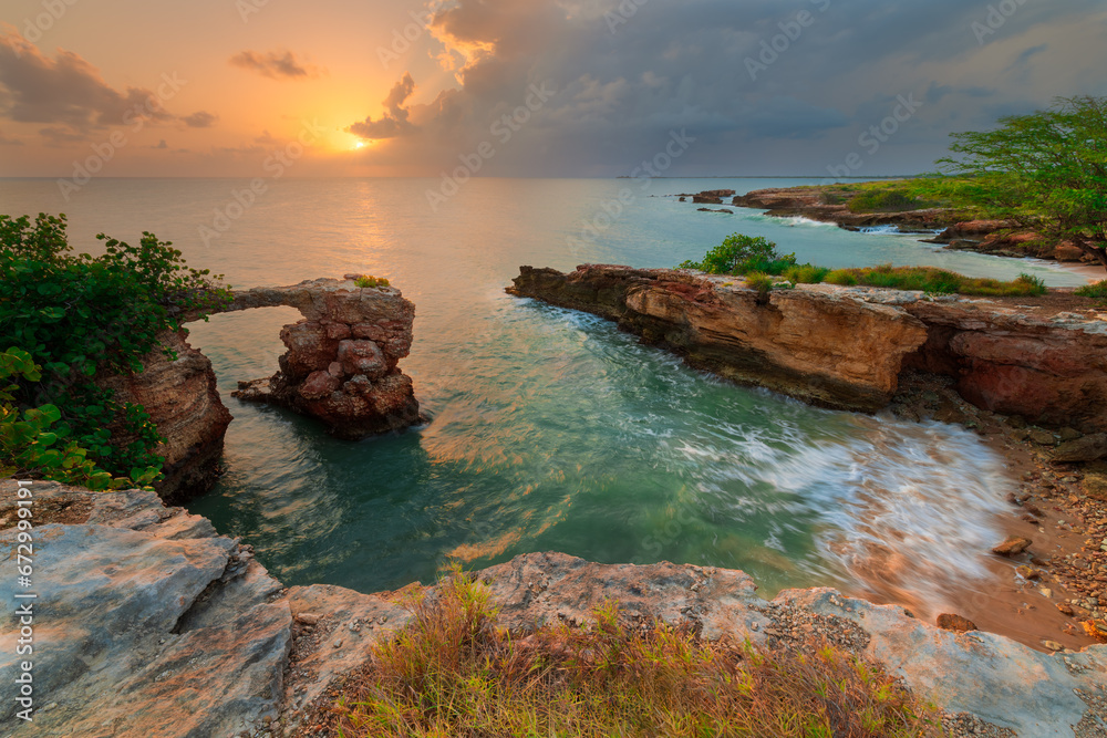 Puente de Piedras in Cabo Rojo, Puerto Rico Stock Photo | Adobe Stock