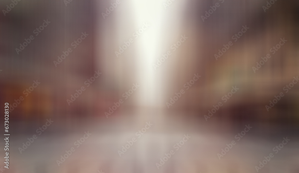 Abstract Night Illumination Banner - Low Light Background, Spotlight ...