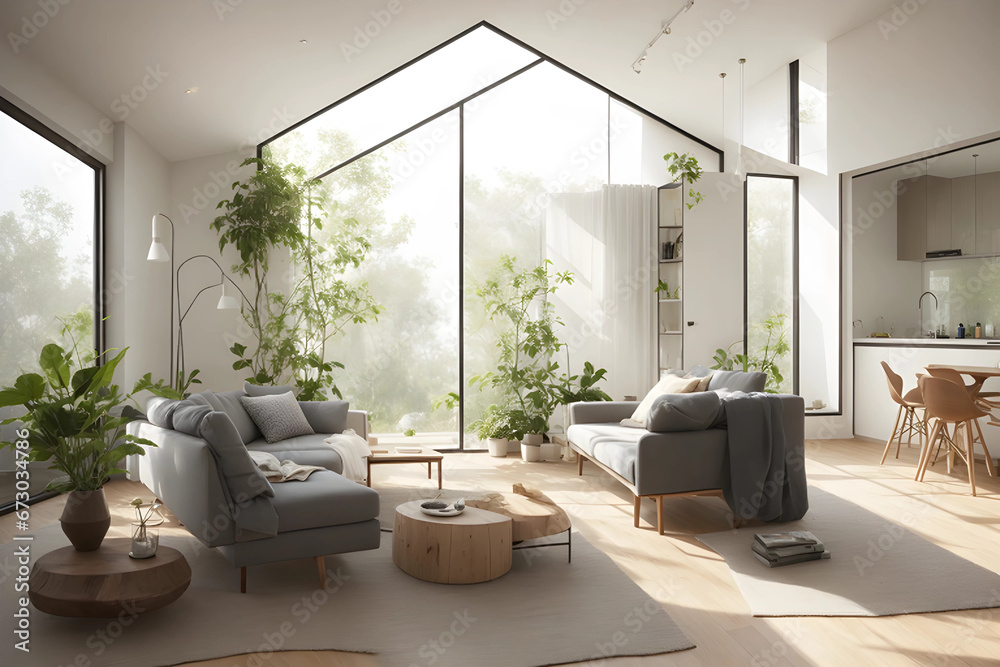 interiors with ample natural light, open spaces, and a sense of well ...