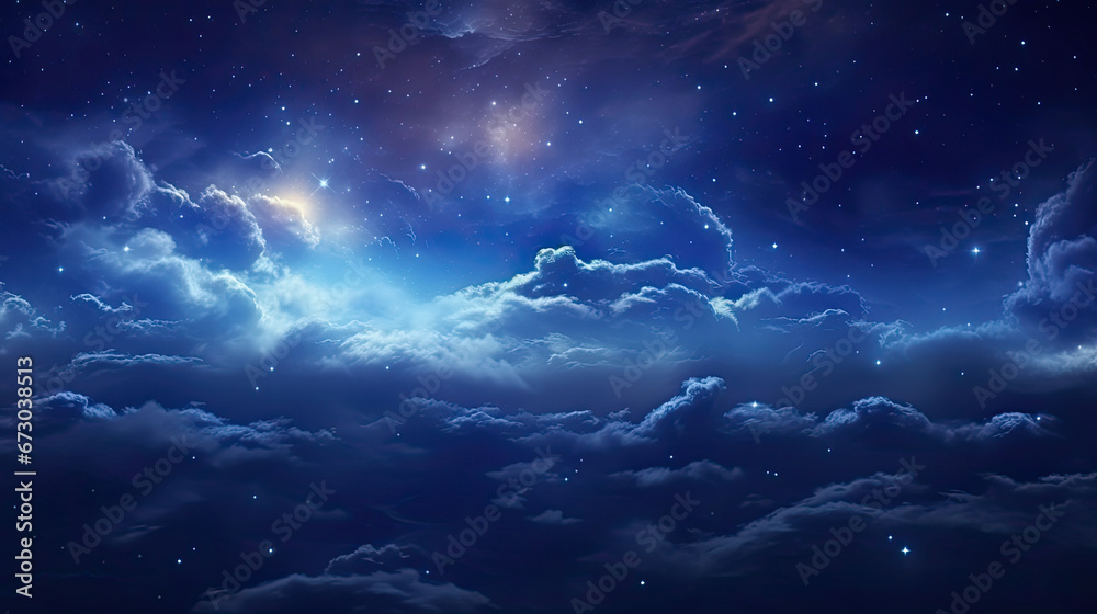 Beautiful night sky store