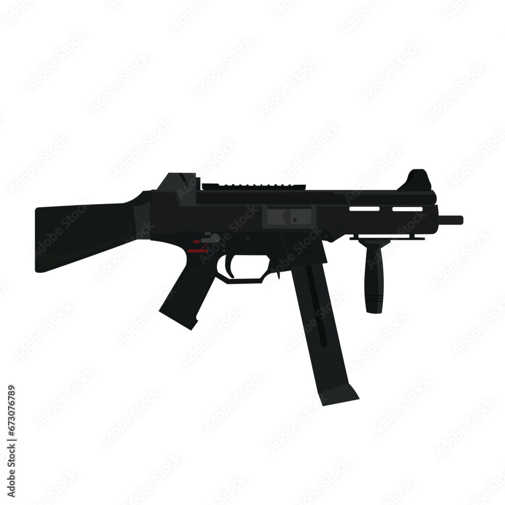 Heckler & Koch UMP Submachine gun Weapon UMP-45, AK47, assault Rifle ...