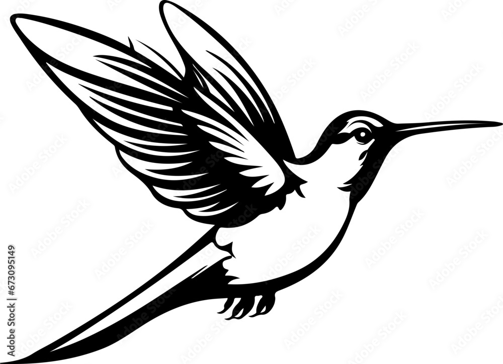 Hummingbird SVG, Bird SVG, Hummingbird Silhouette SVG, Hummingbird ...