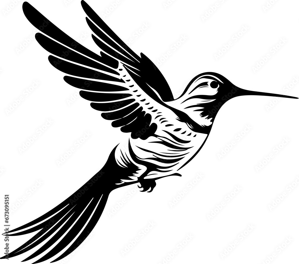 Hummingbird SVG, Bird SVG, Hummingbird Silhouette SVG, Hummingbird ...