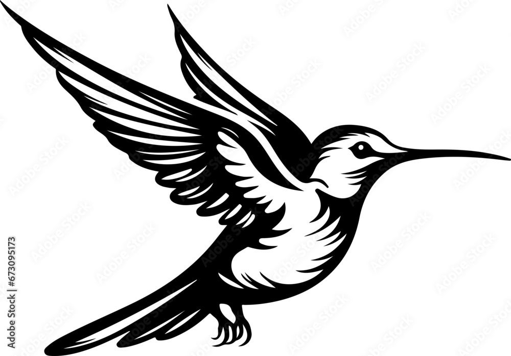Vetor de Hummingbird SVG, Bird SVG, Hummingbird Silhouette SVG ...