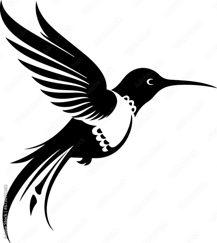 Hummingbird SVG, Bird SVG, Hummingbird Silhouette SVG, Hummingbird ...