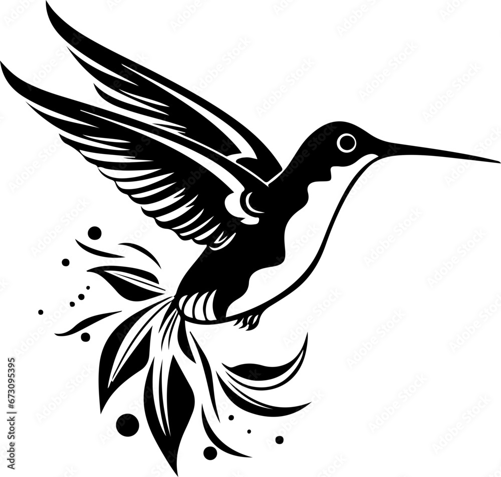Vetor de Hummingbird SVG, Bird SVG, Hummingbird Silhouette SVG ...