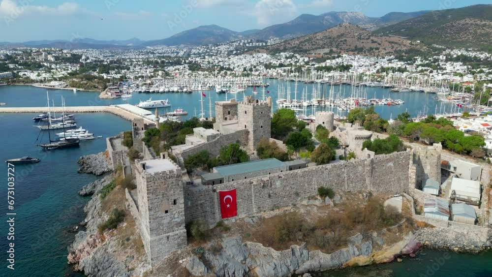 Bodrum is a city on the Bodrum Peninsula, stretching from Turkey's ...