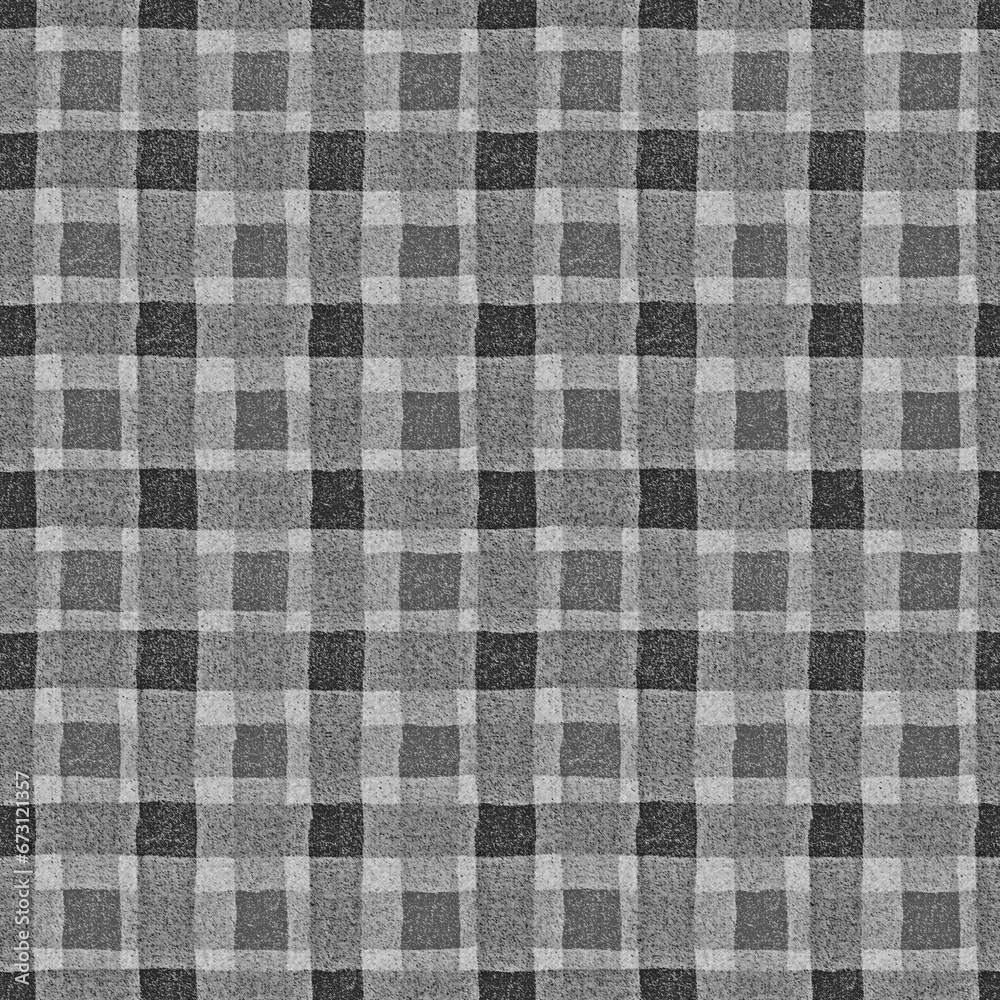 Seamless multi squares background pattern. black and white theme ...