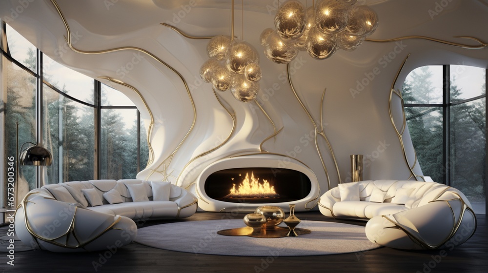 8meters times 8 meters sculptural form living room 6 meters ceiling ...