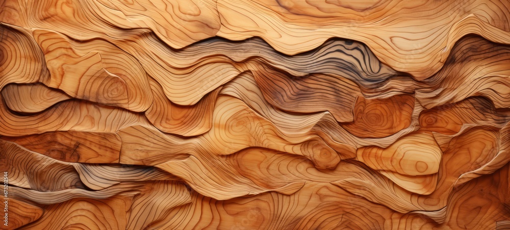 Wood art background - Abstract closeup of detailed organic brown wooden ...
