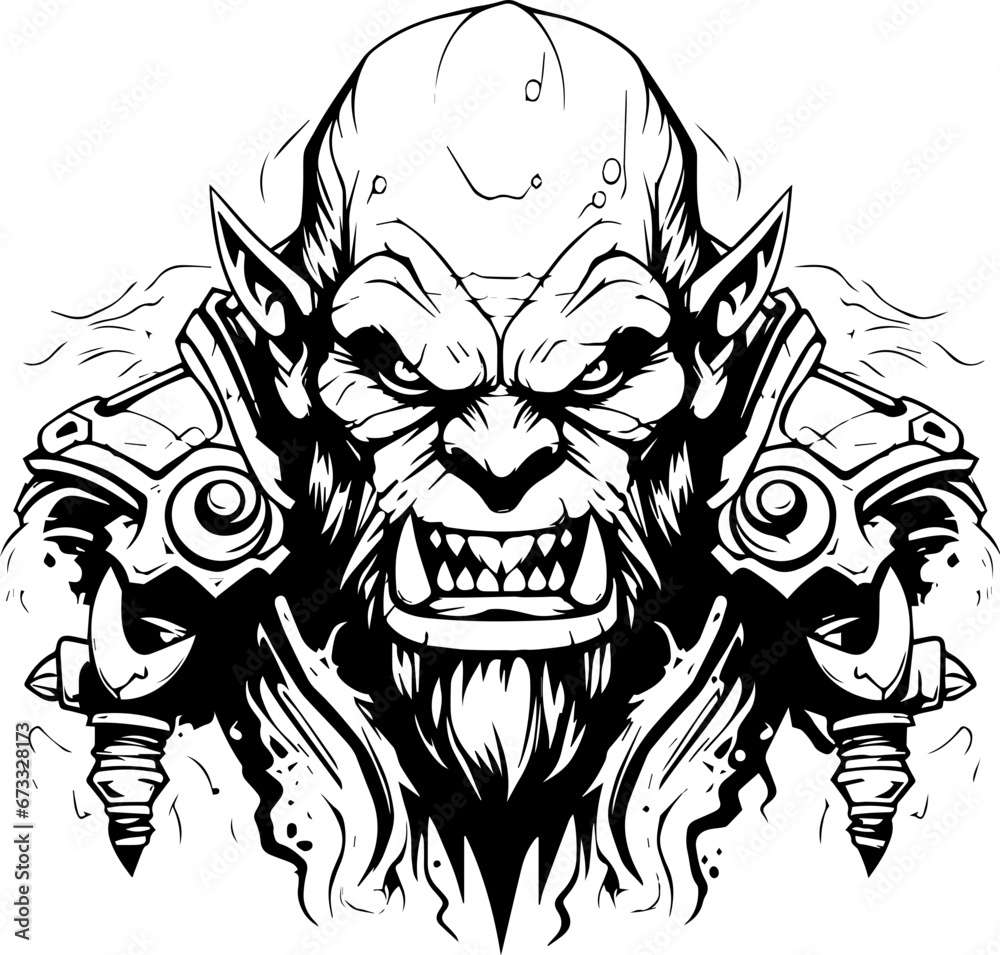 Dungeons and Dragons Orc Icon - Fantasy, Adventure, Exciting, Mystical ...