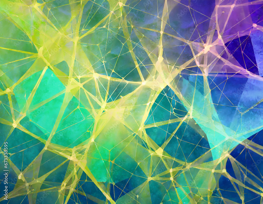 AI style background futuristic background image of AI neural nets ...