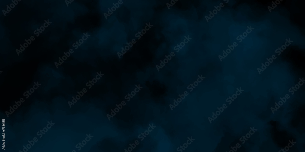 Navy Blue background with clouds, dark blue grunge texture with grainy ...
