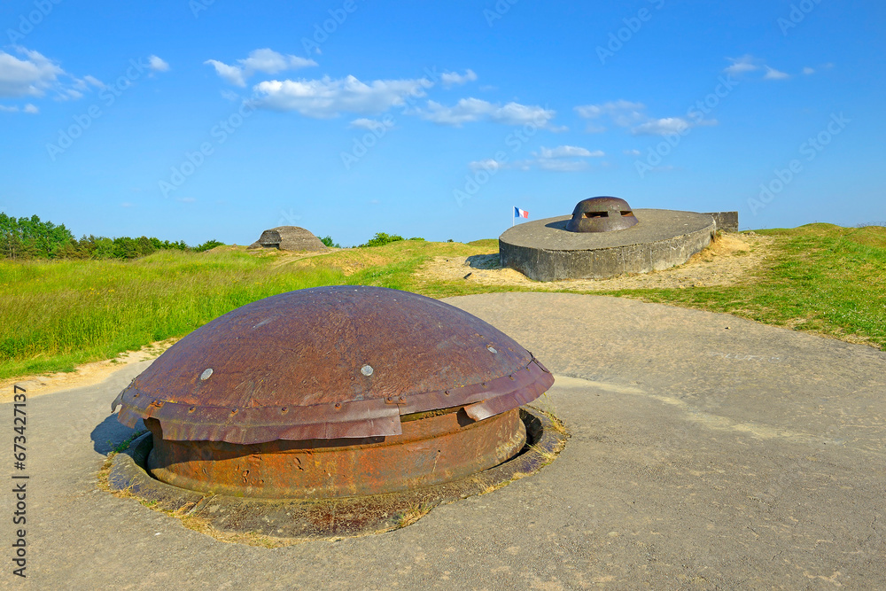 Verdun, France: View of the fort of Douaumont - Battle of Verdun First ...