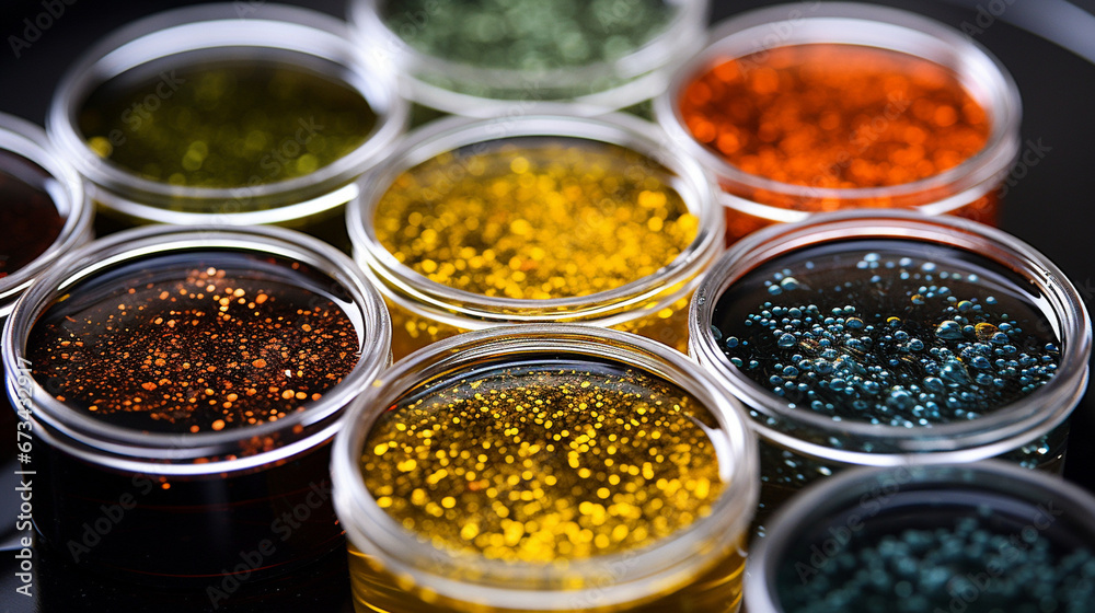 A close-up of liquid fertilizer formulations tailored for specific ...