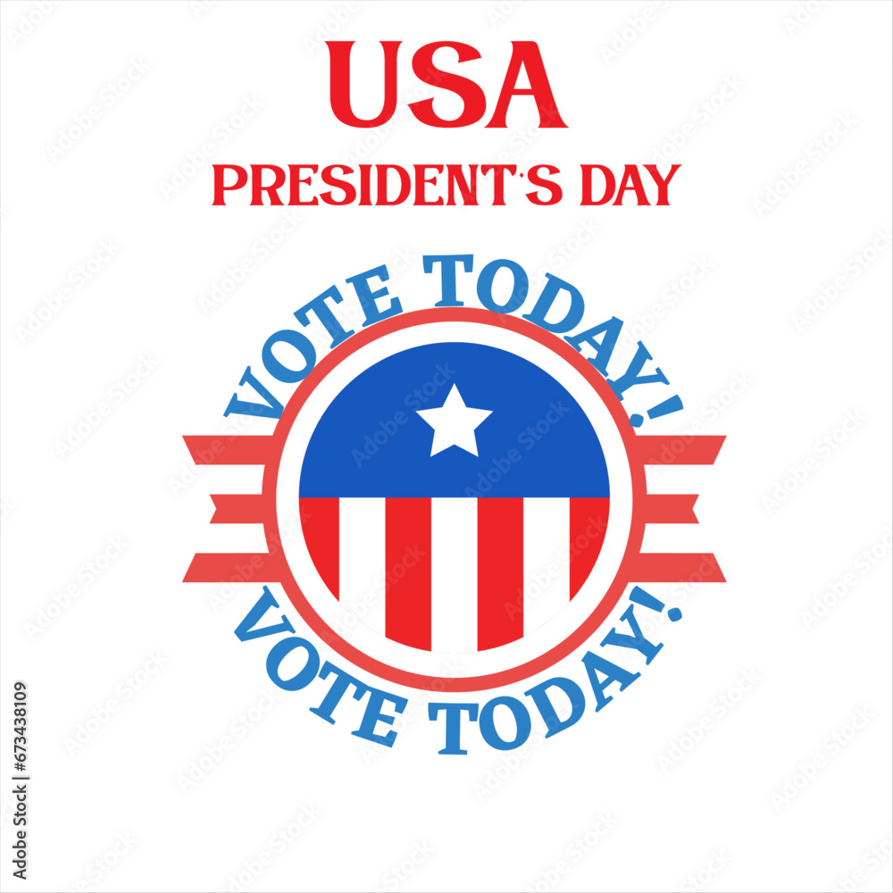 Vote to win Election 2023 banner design USA General Election vector EPS ...