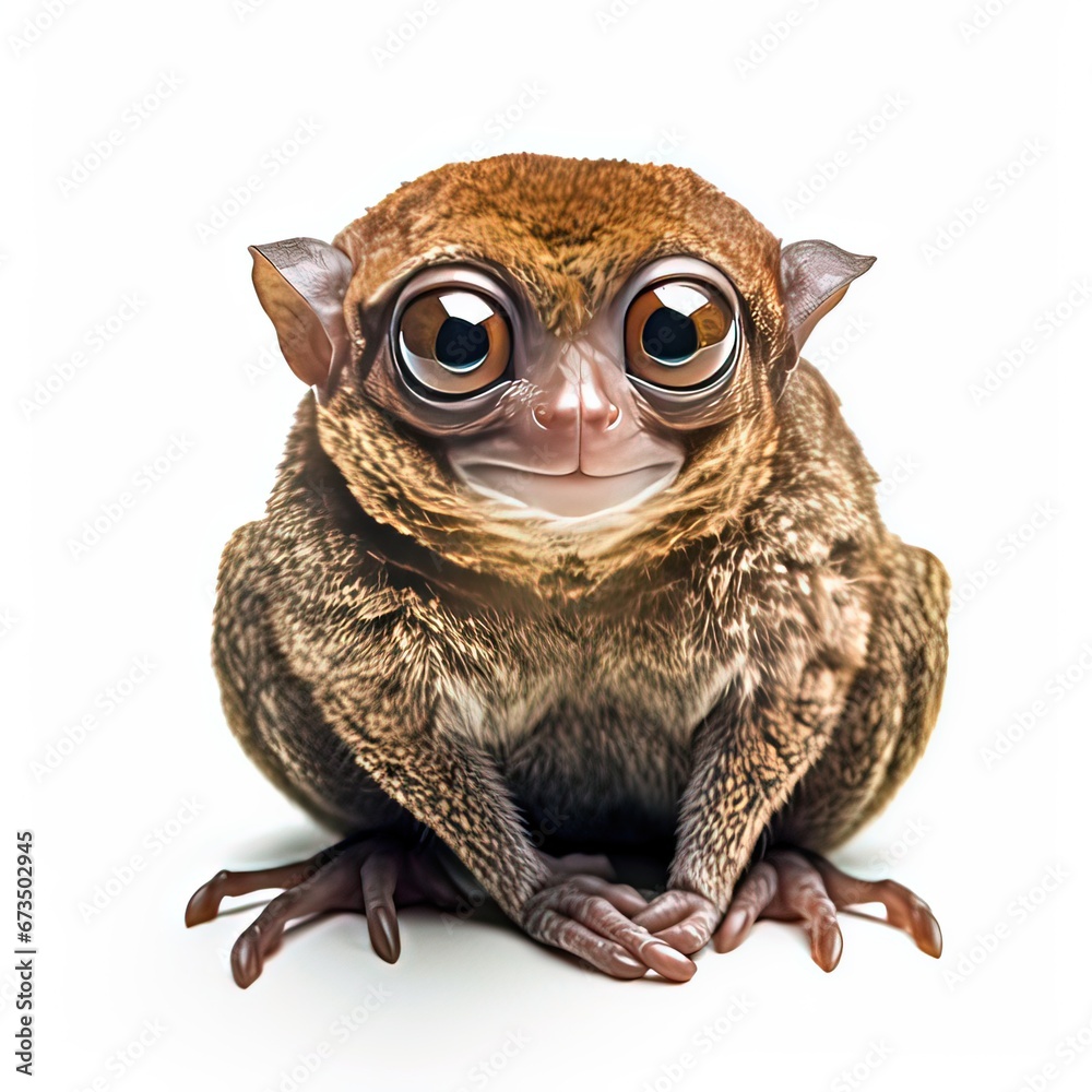 Philippine tarsier frog Tarsier frog Stock Illustration | Adobe Stock