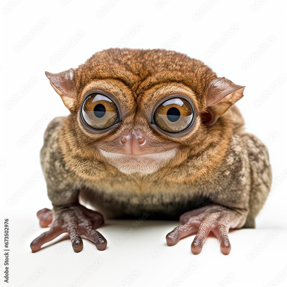 Philippine tarsier frog Tarsier frog Stock Illustration | Adobe Stock
