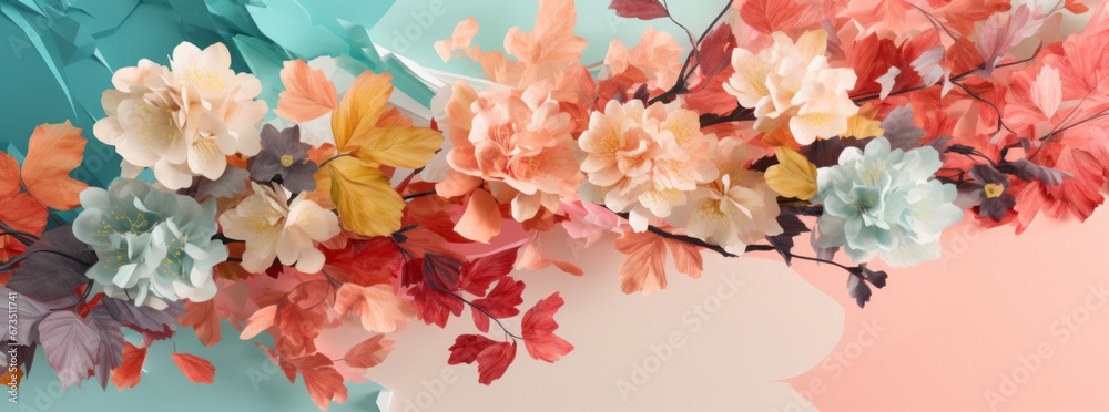 2024 spring color trends background Stock Illustration | Adobe Stock
