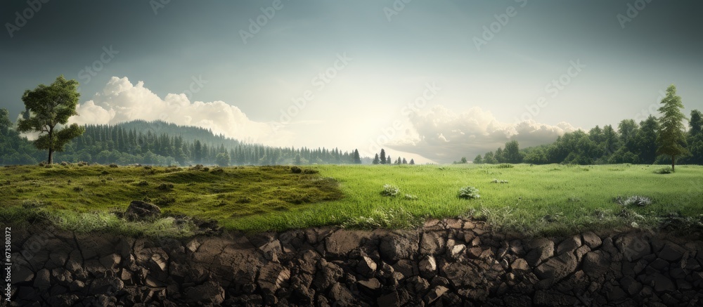 Manipulating the photo by changing the background portraying a contrast ...