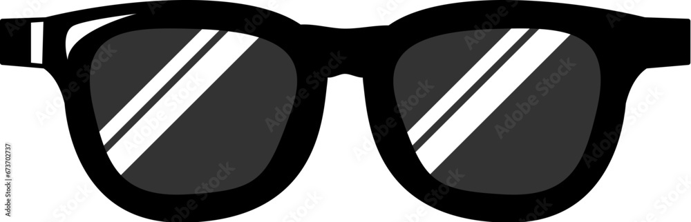 Female glasses lady boss. Health and vision protection. Eye protection ...