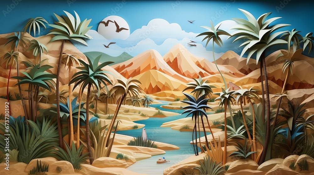 Egypt's Timeless Beauty: Exploring the Ancient Egyptian Landscape Stock ...