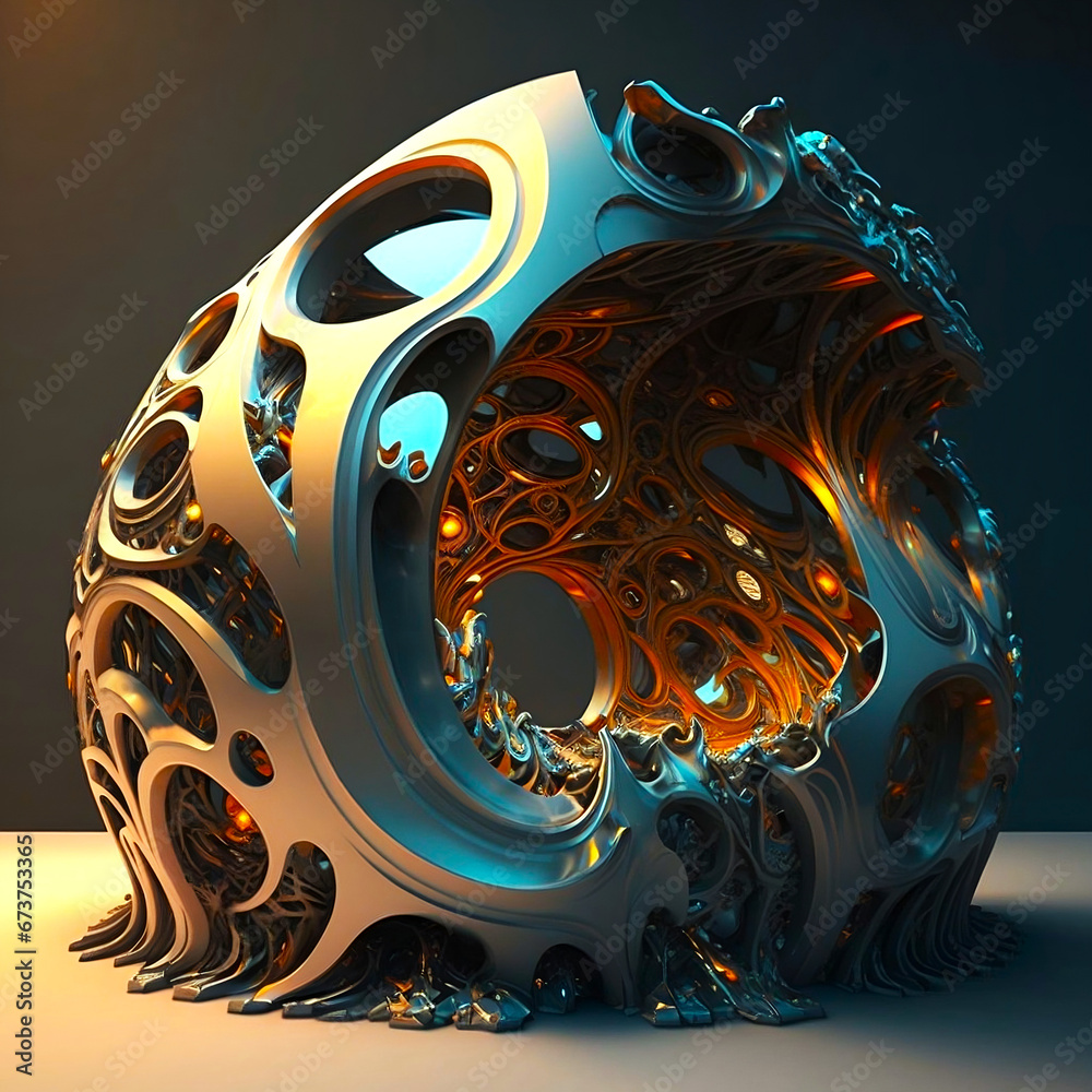 Sculpture - Artificial is a collection of 50 limited edition digital ...