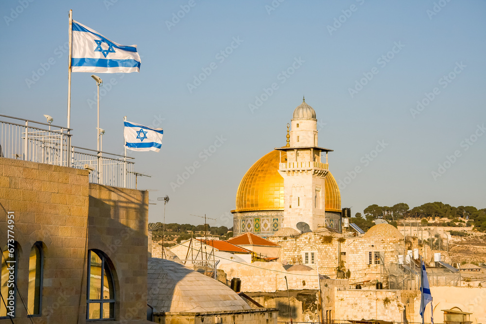 The Al-Aqsa mosque, Qibli Mosque or Qibli Chapel, المصلى القبلي, on the ...