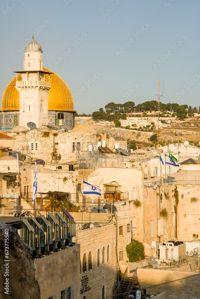 The Al-Aqsa mosque, Qibli Mosque or Qibli Chapel, المصلى القبلي, on the ...