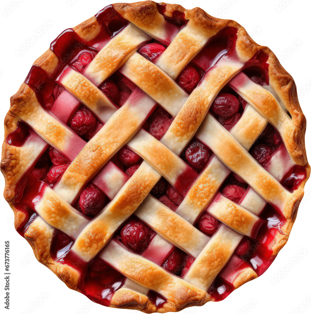Cherry pie transparent background PNG clipart Stock Illustration ...
