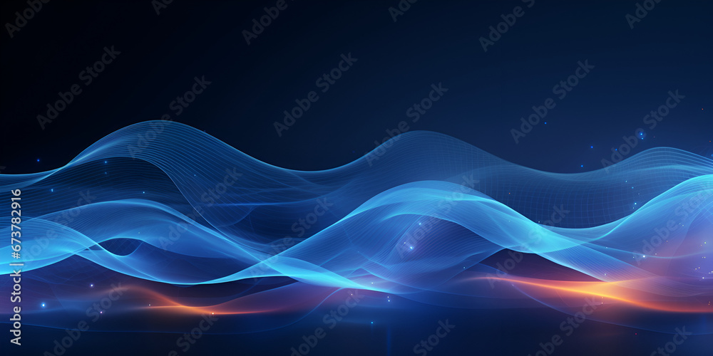 abstract blue wave,Abstract wavy blue background, 3d wallpaper,Abstract ...