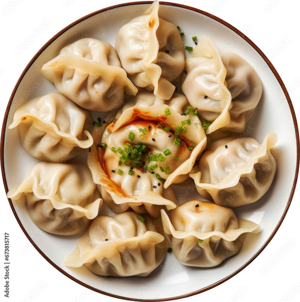 Dumplings transparent background PNG clipart Stock Photo | Adobe Stock