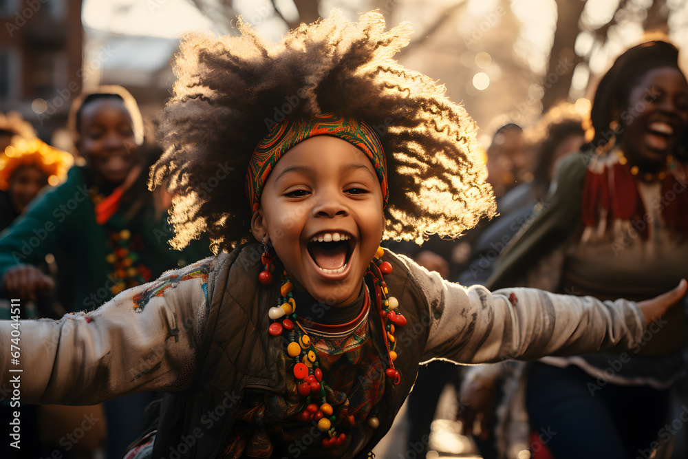 A person captures the lively dance and song of a family celebrating ...