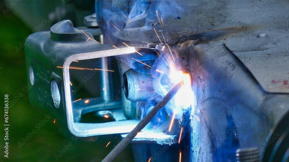 welder at work, photo as a background , welding background, welder at ...