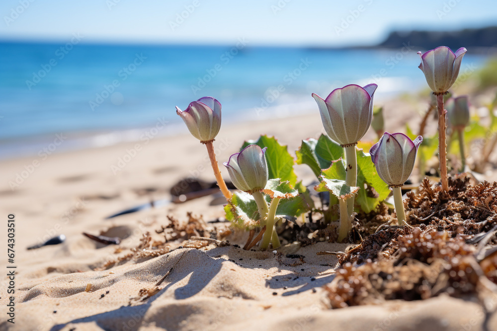 ecological value and balance in sand dune beach ecosystems, embodying ...