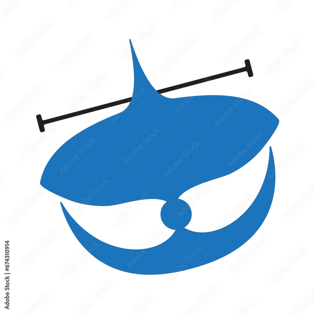 Wau Bulan Malaysia's national symbols. Kite vector illustration. Stock ...