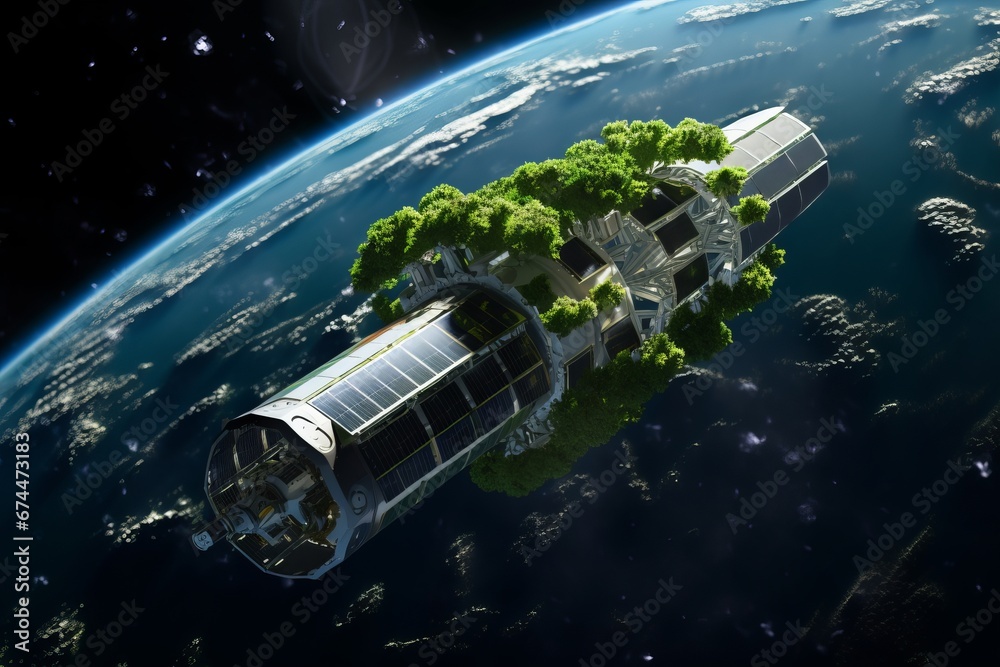 Innovative satellites equipped to cultivate crops in space, leveraging ...