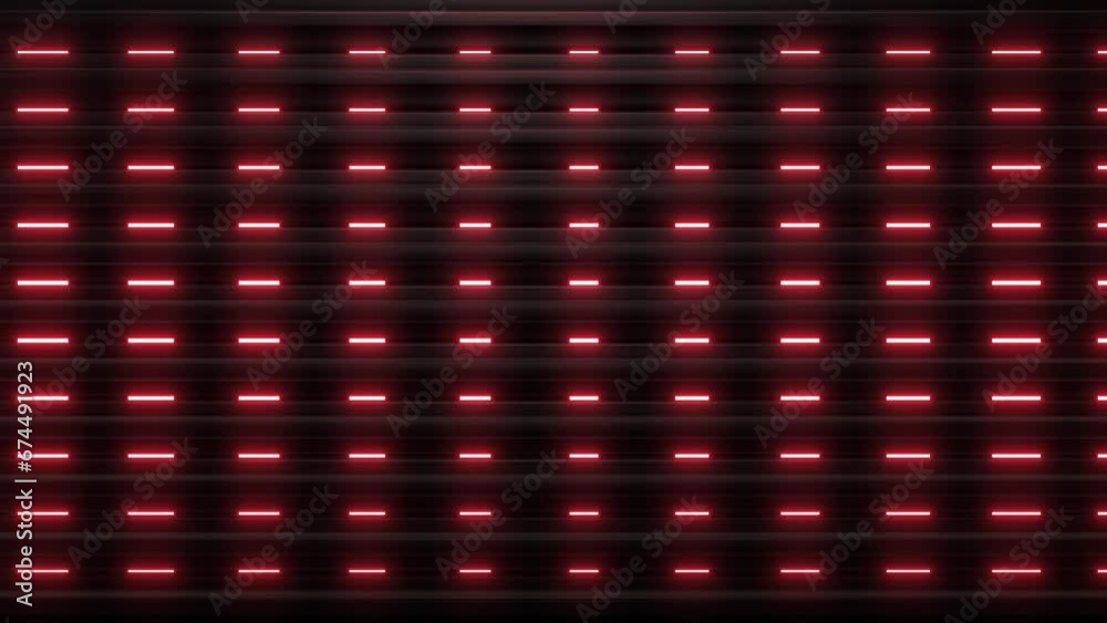 Vidéo Stock This stock motion graphic video of 4K Red Neon Background with gentle overlapping ...