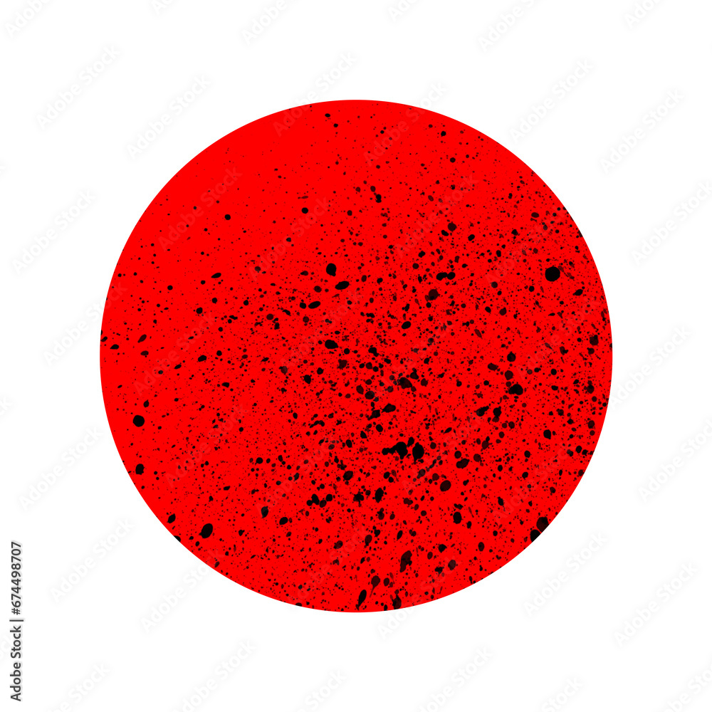 Logo Roter Kreis Mit Zacken