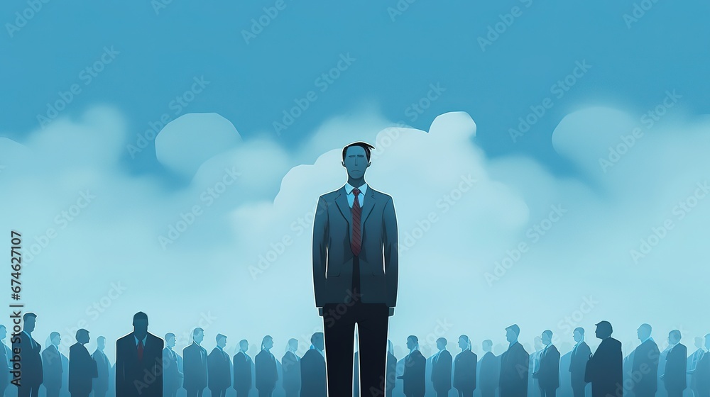 Blue ribbon-cartoon illustration of men's prostate cancer awareness ...