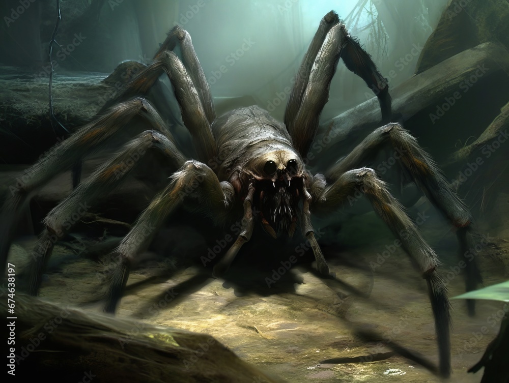 Marvelous Spiders: Creepy Crawlers of the Animal Kingdom Stock ...