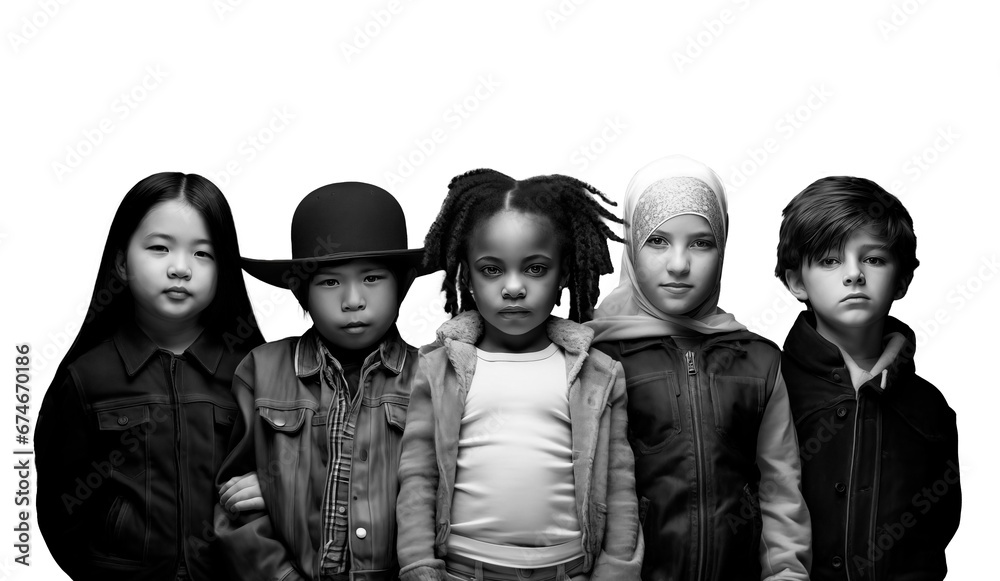 5 Children of all origins for a better future, against racism, fascism ...