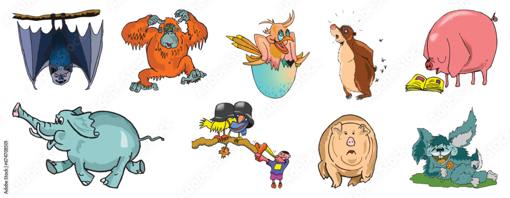 Drawing and Cliparts of miscellaneous animals creative clipart and ...