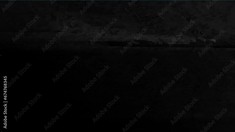 Screen damage TV effects artifacts. Bad VHS interference. Vintage ...