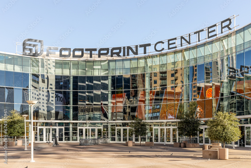 Phoenix, AZ, USA - October 28, 2023: Footprint Center is located in the ...