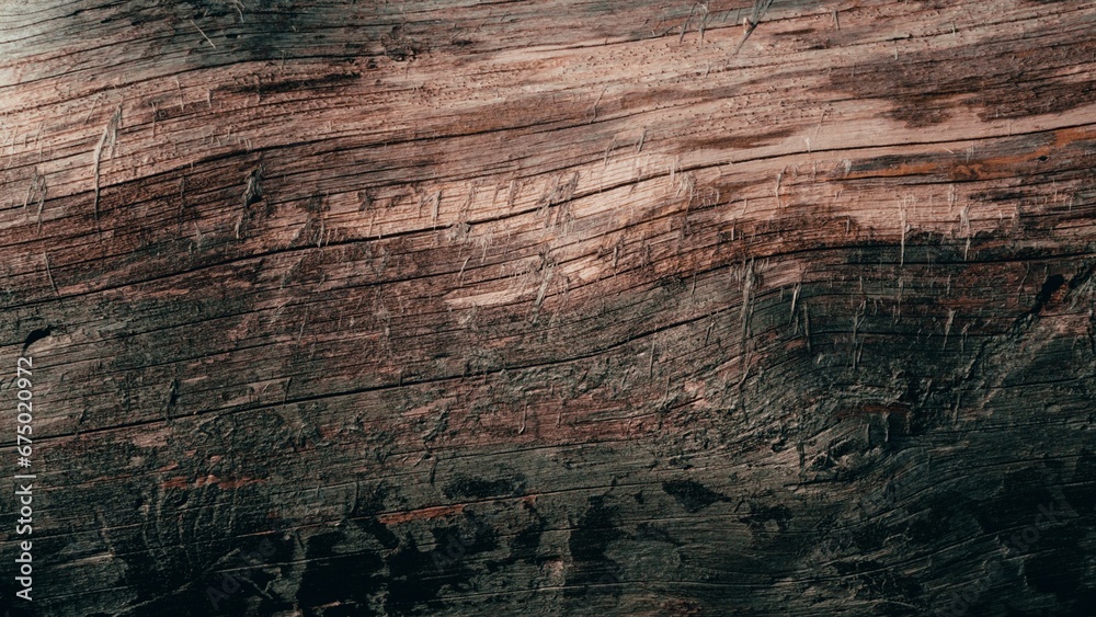 Photo Rustic wooden texture featuring unique knots and grain patterns ...