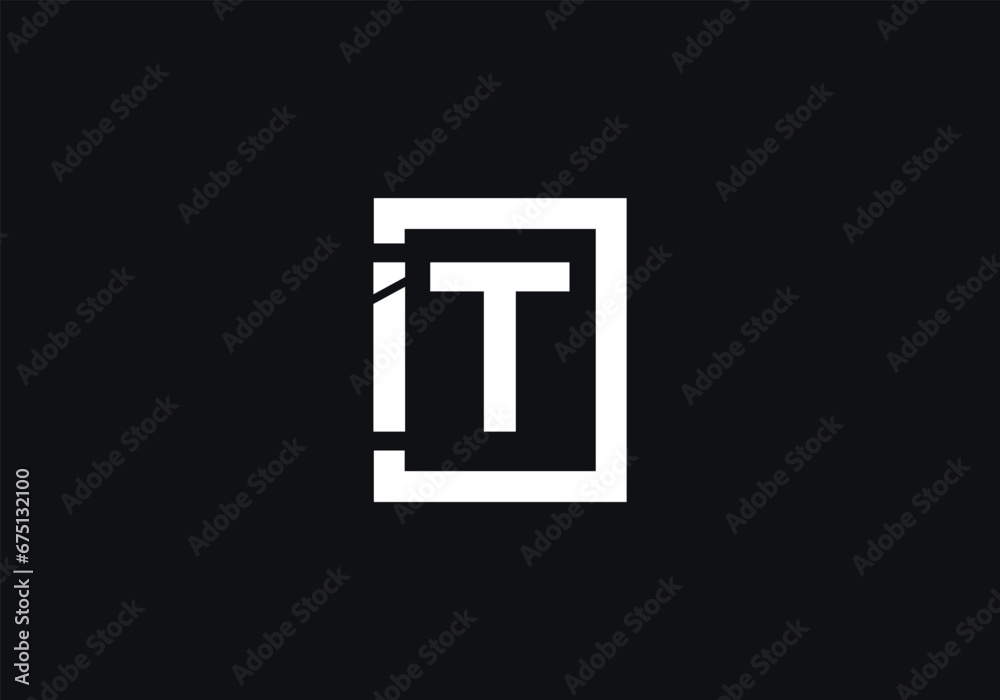 Initial letter it logo or it logo vector design template. Creative ...