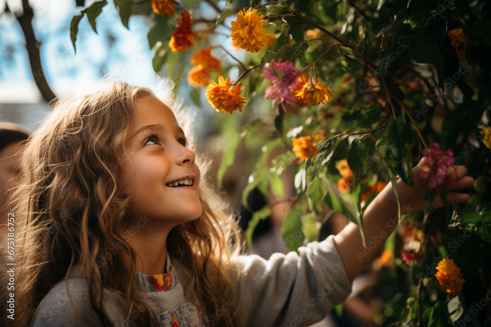 sense of wonder and discovery as children observe and interact with ...