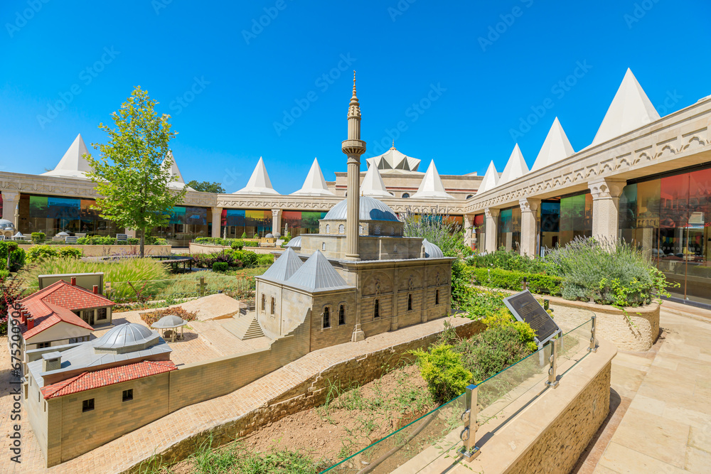 Konya, Turkey - Aug 5,2023: The Konya Panorama Museum showcases scale ...